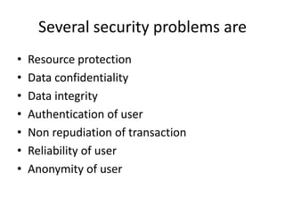 Security concerns in web erp | PPTX