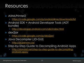 Please, Please, PLEASE Defend Your Mobile Apps! | PPT