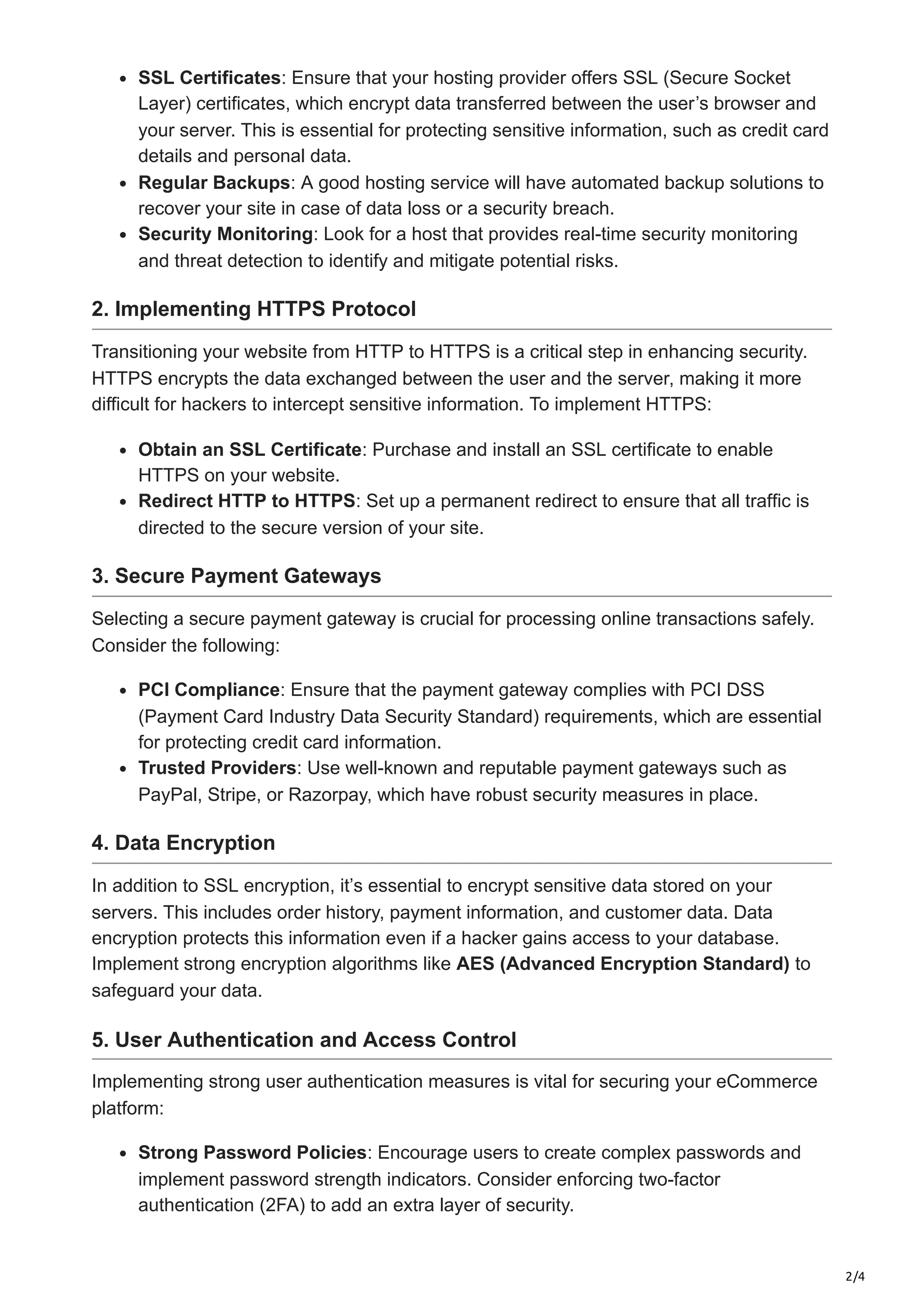 Security Considerations In Ecommerce Website Development In India Pdf