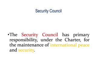 Security council | PPTX