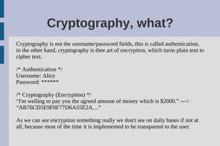 Security & Cryptography In Linux | PPT