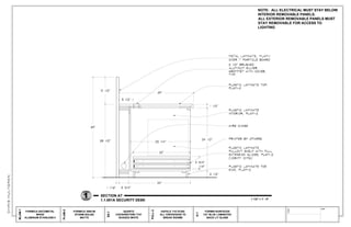 Security desk drawing | PPT