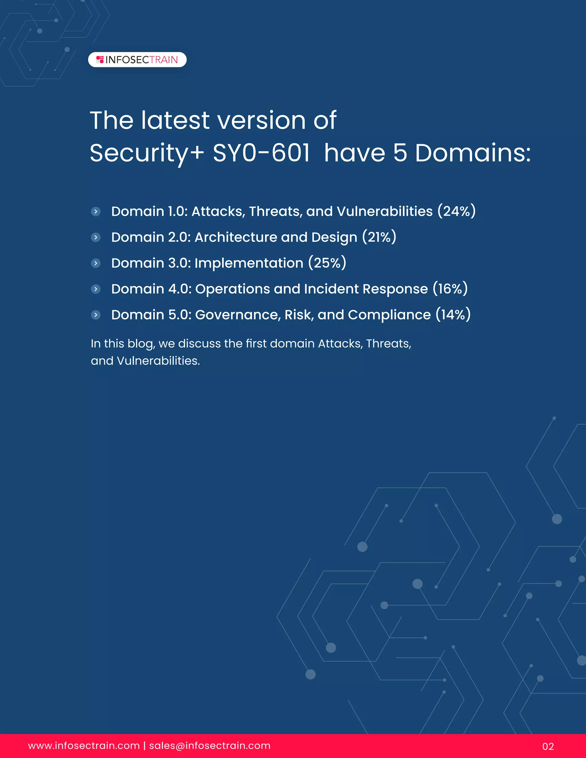 CompTIA Security+ SY0-601 Domain 1 | PDF
