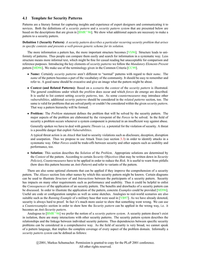 Security Engineeringwith Patterns | PDF