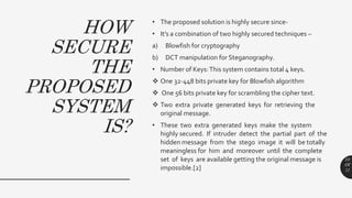 Security enhancement in confidential data transmission | PPT