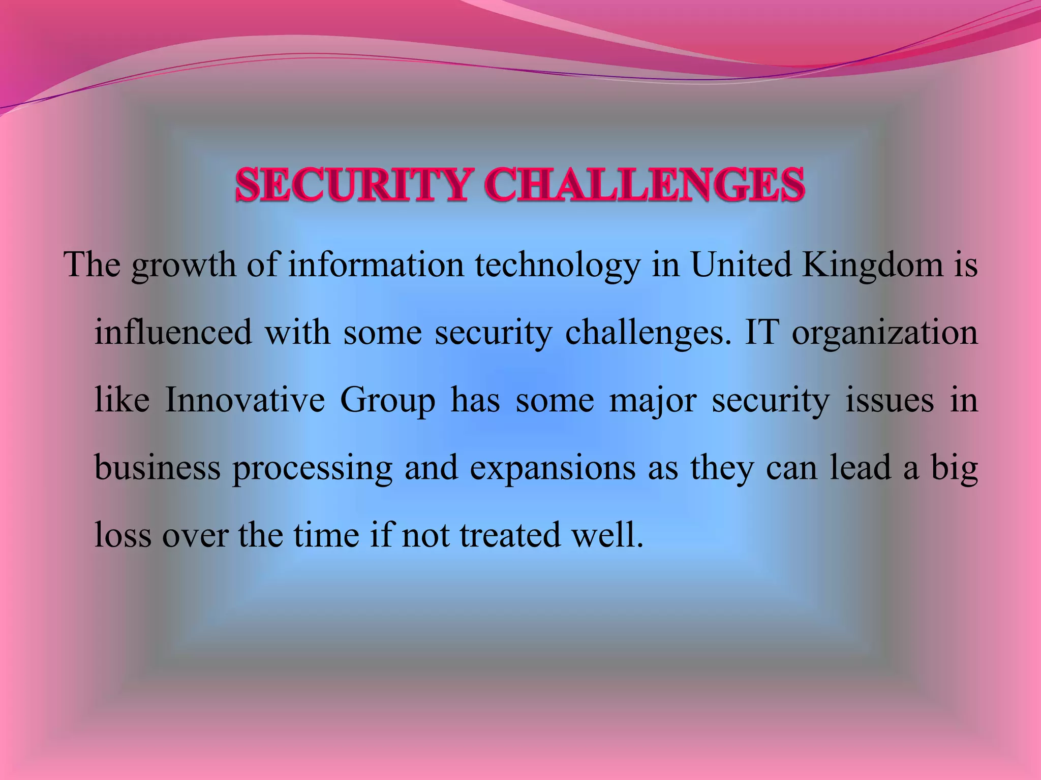 Security, ethics and performance management | PPTX