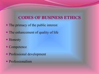 Security, ethics and performance management | PPT