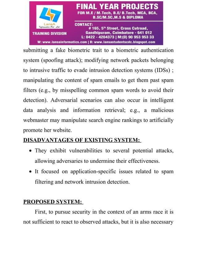 Security evaluation of pattern classifiers under attack | PDF