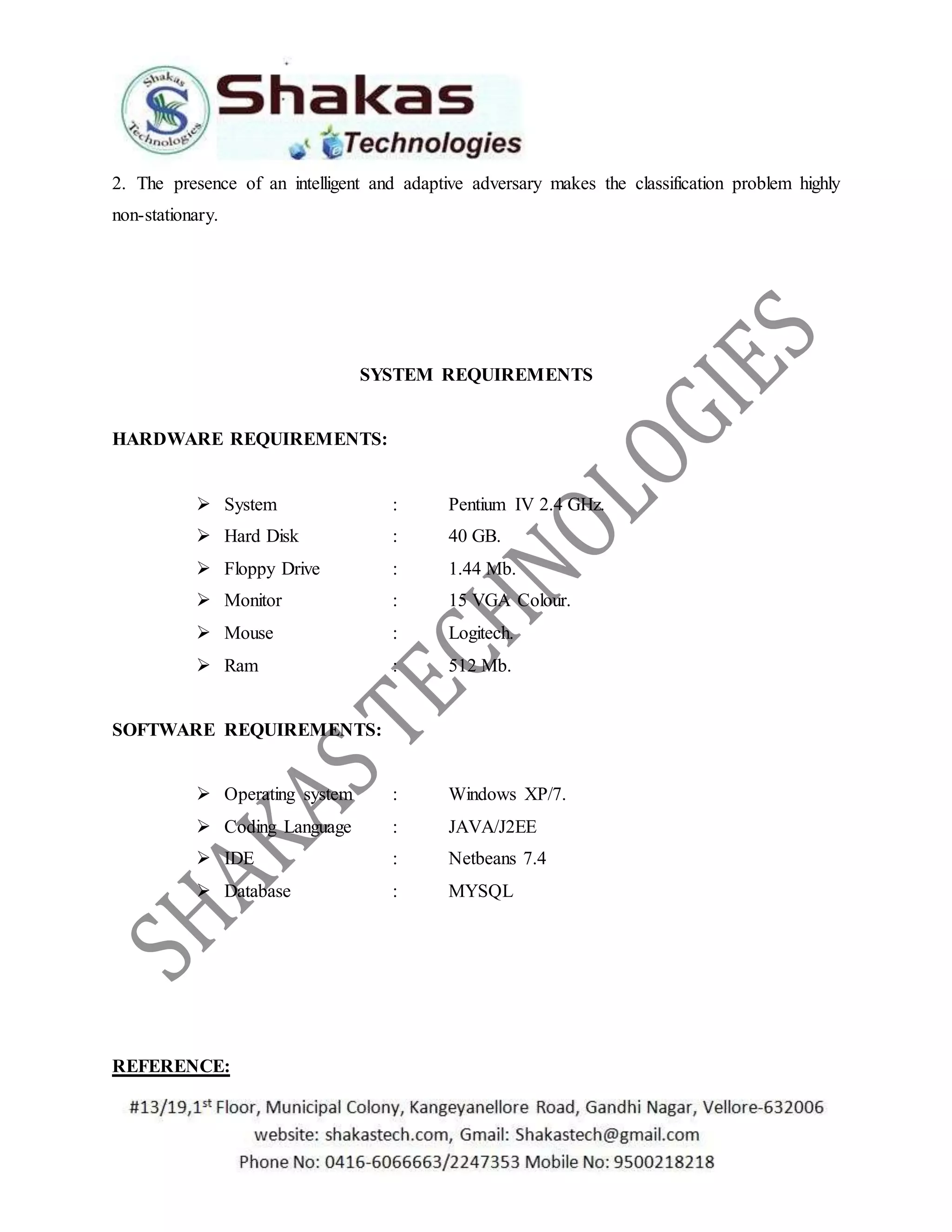 Security evaluation of pattern classifiers under attack | DOCX | Information and Network ...