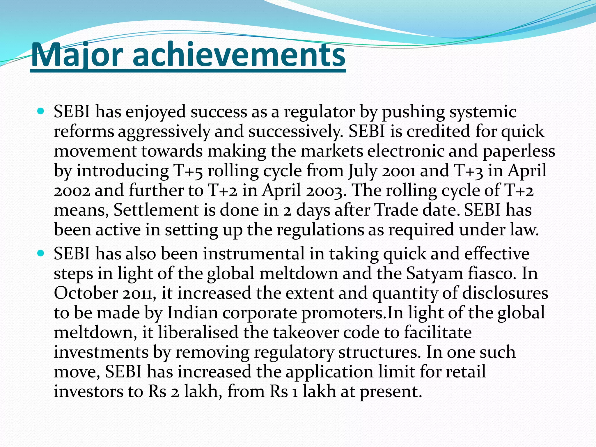 Security exchange board of india | PPTX