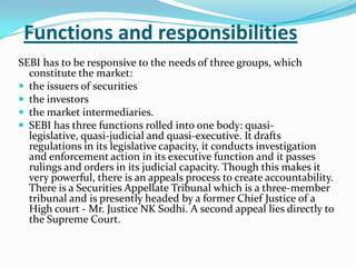 Security exchange board of india | PPTX