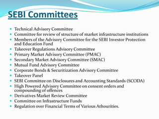 Security exchange board of india | PPTX