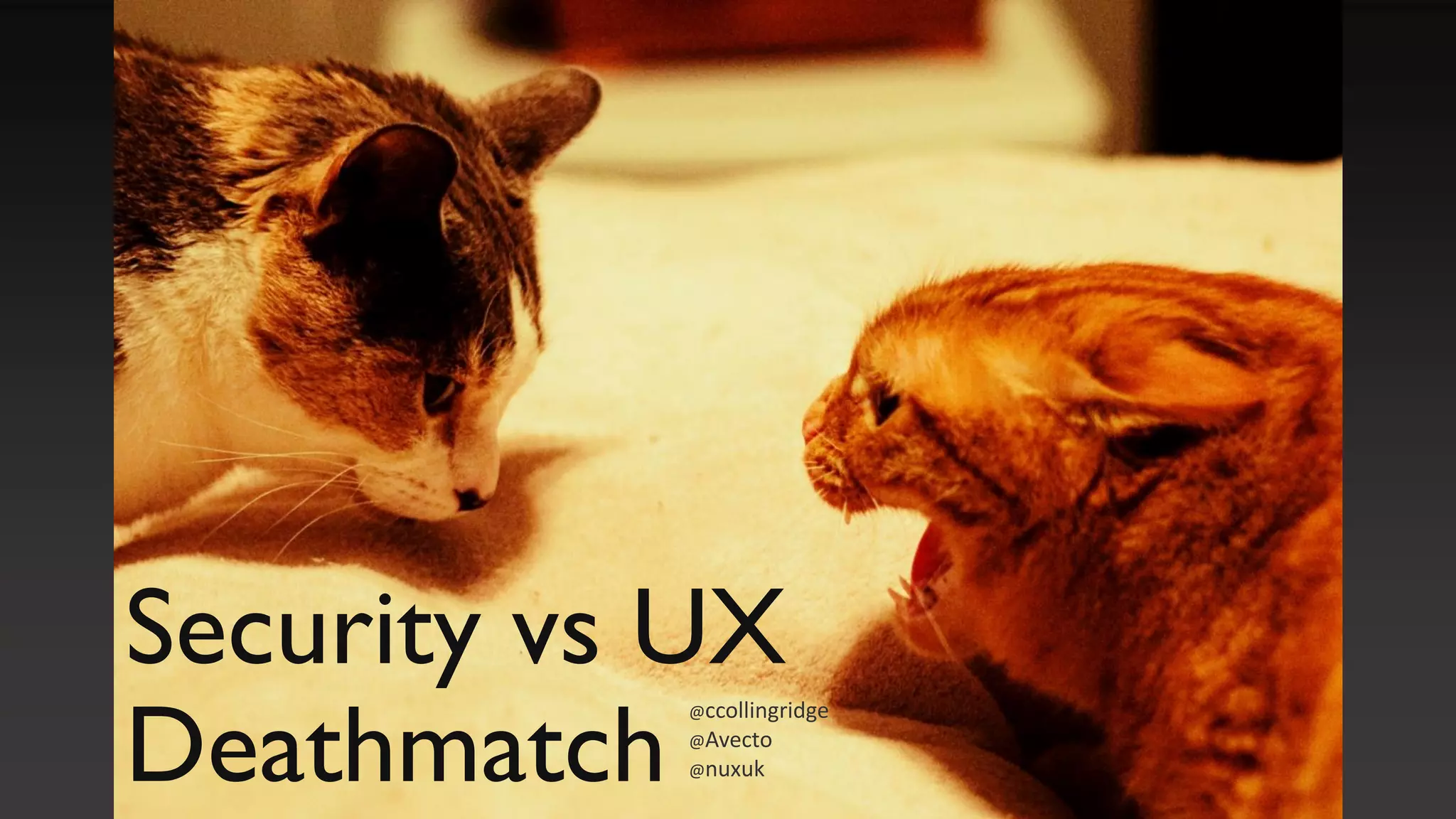 Security vs. UX | PDF