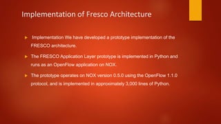 Security & fault tolerance in fresco | PPT