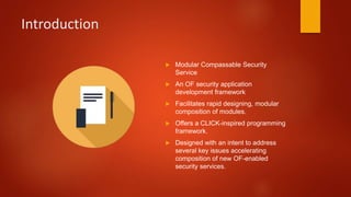 Security & fault tolerance in fresco | PPT