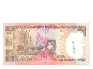 Security features of indian banknotes given by rbi | PPT