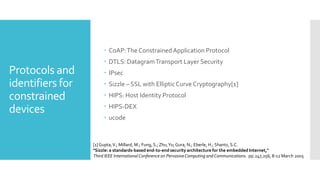 IoT Mashup - Security for internet connected devices - Lyle | PPTX