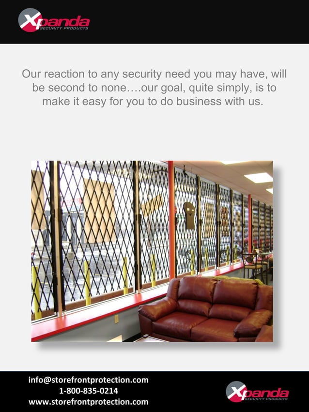 Security gate solutions by storefront protection | PDF