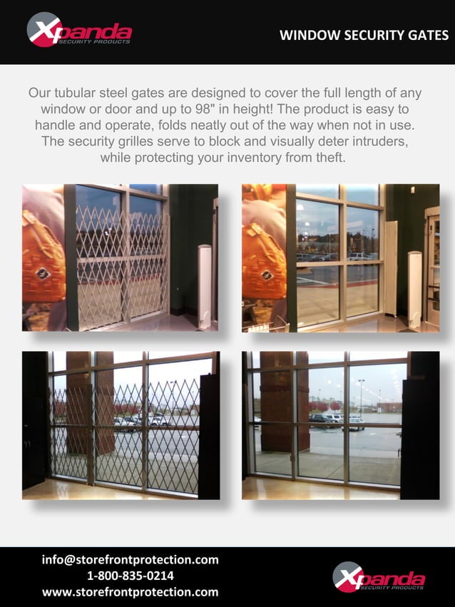 Security gate solutions by storefront protection | PDF