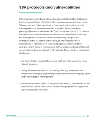 Unveiling SecurityGen's Advanced 5G Security Services | PDF