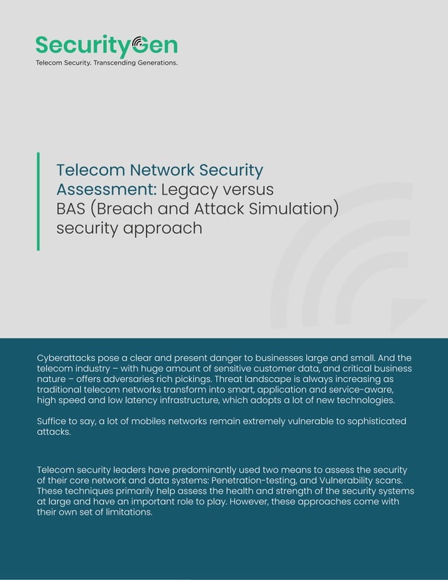 Security Gen's Telecom Security Monitoring Unleashes Unrivaled ...