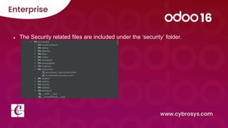 Security groups and access rights | PPTX