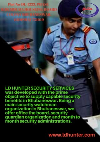 Security guard company in bhubaneswar | PDF