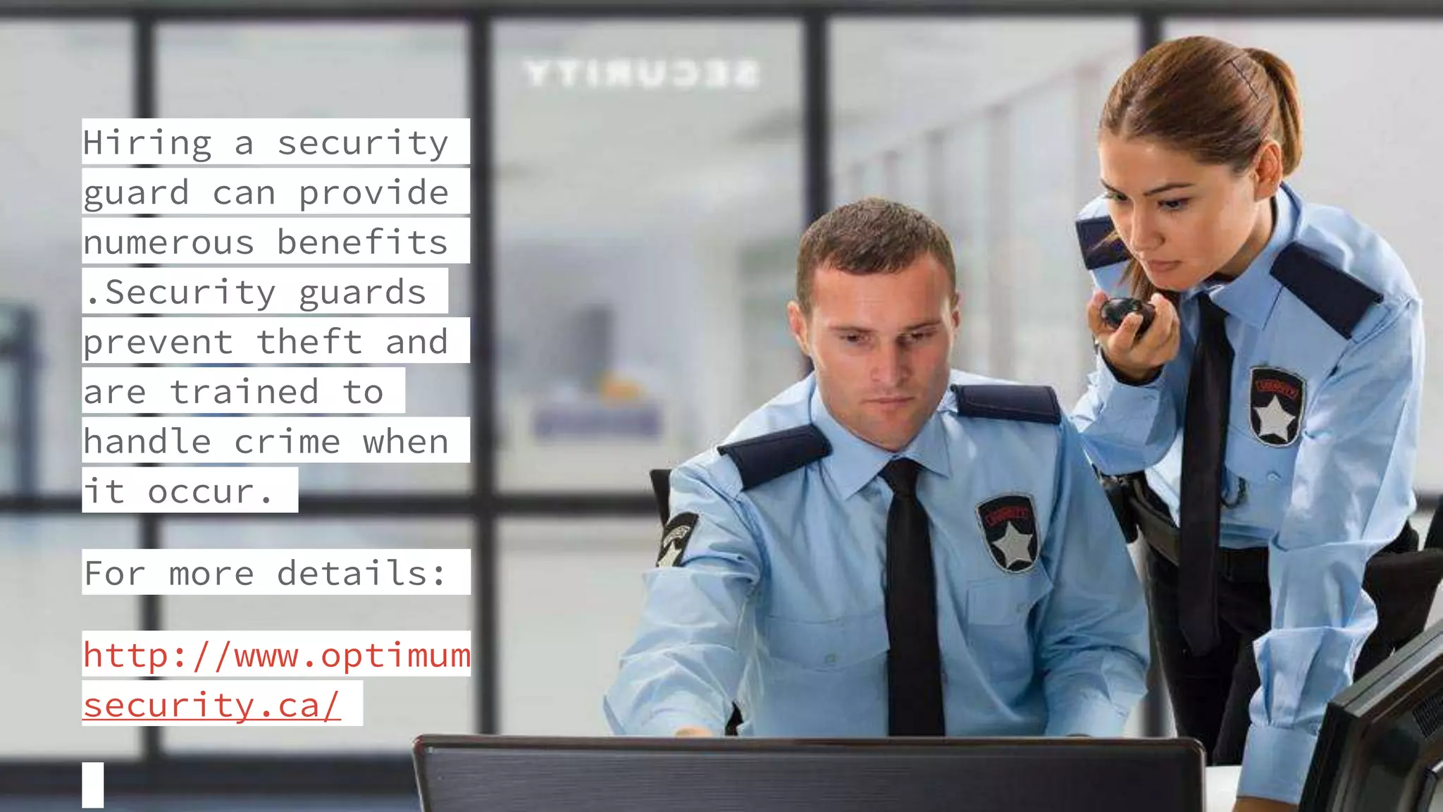 Security guards | PPTX