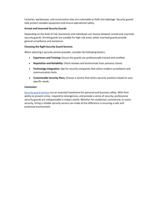 Security Guard Services Ensuring Safety and Protection.pdf