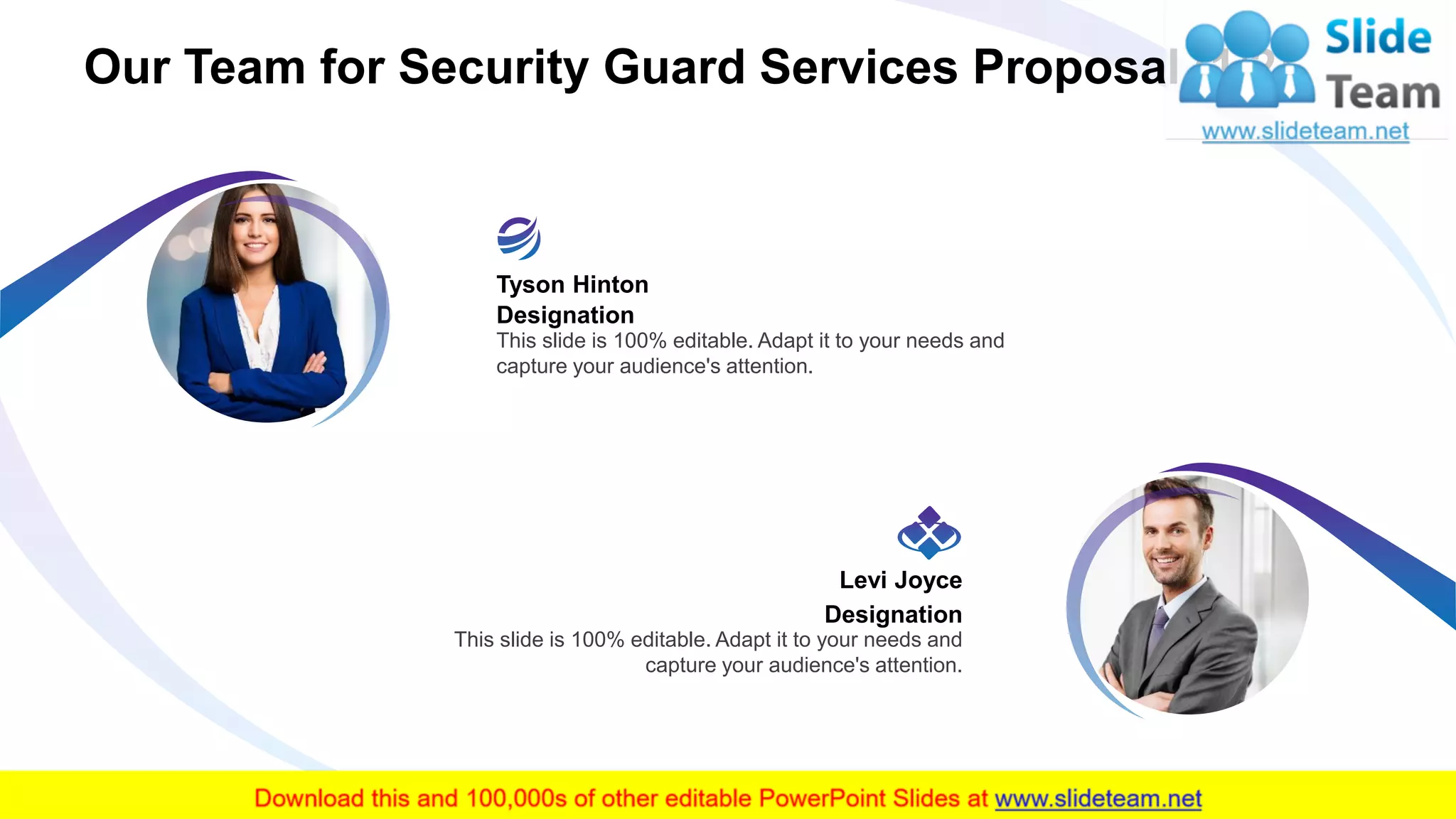 Security Guard Services Proposal Template PowerPoint Presentation Slides | PDF