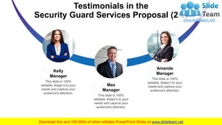 Security Guard Services Proposal Template PowerPoint Presentation ...
