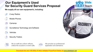 Security Guard Services Proposal Template PowerPoint Presentation ...