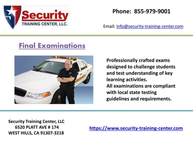 Security guard training | PPT