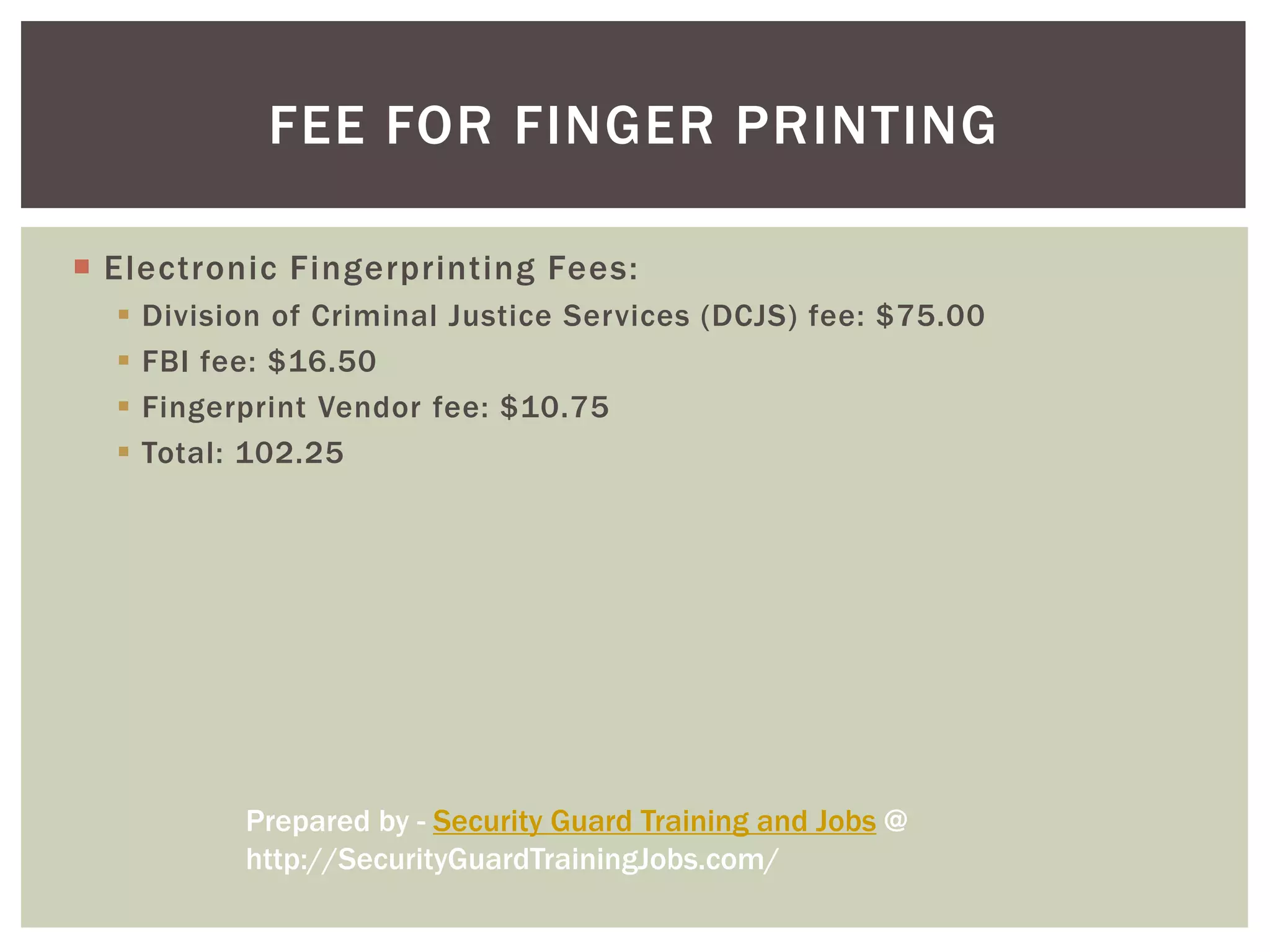 Security guard training in new york | PPTX