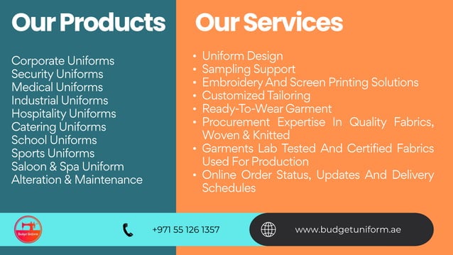 security guard uniform | Budget Uniforms | PDF