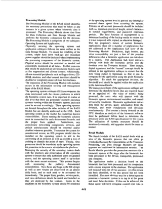 (2003) Securing the Biometric Model | PDF