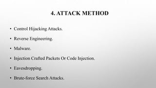 Security in an embedded system | PPTX