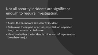 Security incident | PPTX