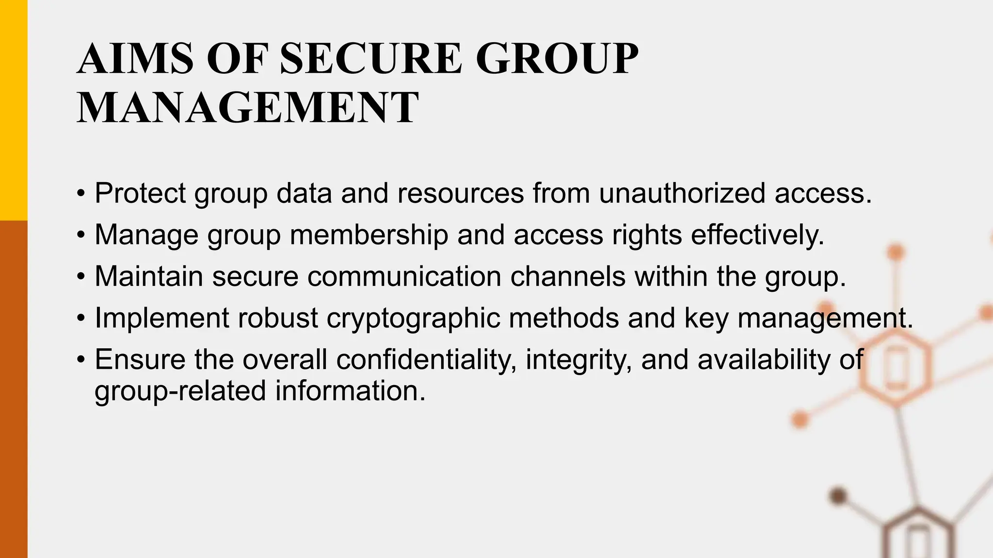 Security Management In Distributed Systemspptx Information And