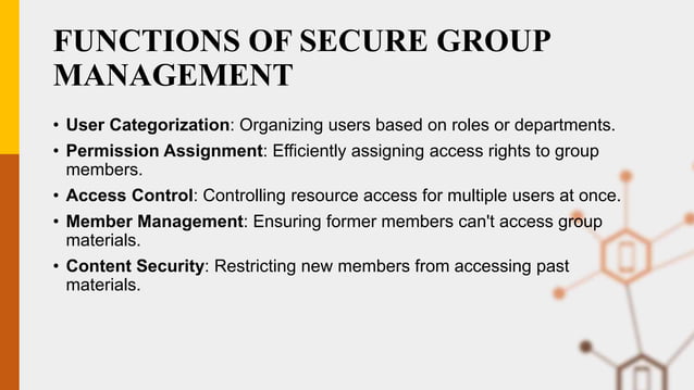 Security Management In Distributed Systemspptx Information And