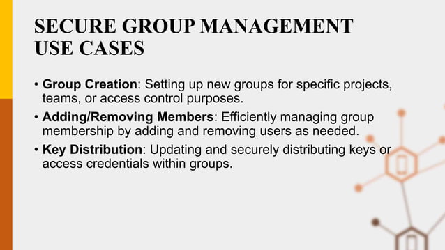 Security Management In Distributed Systemspptx Information And