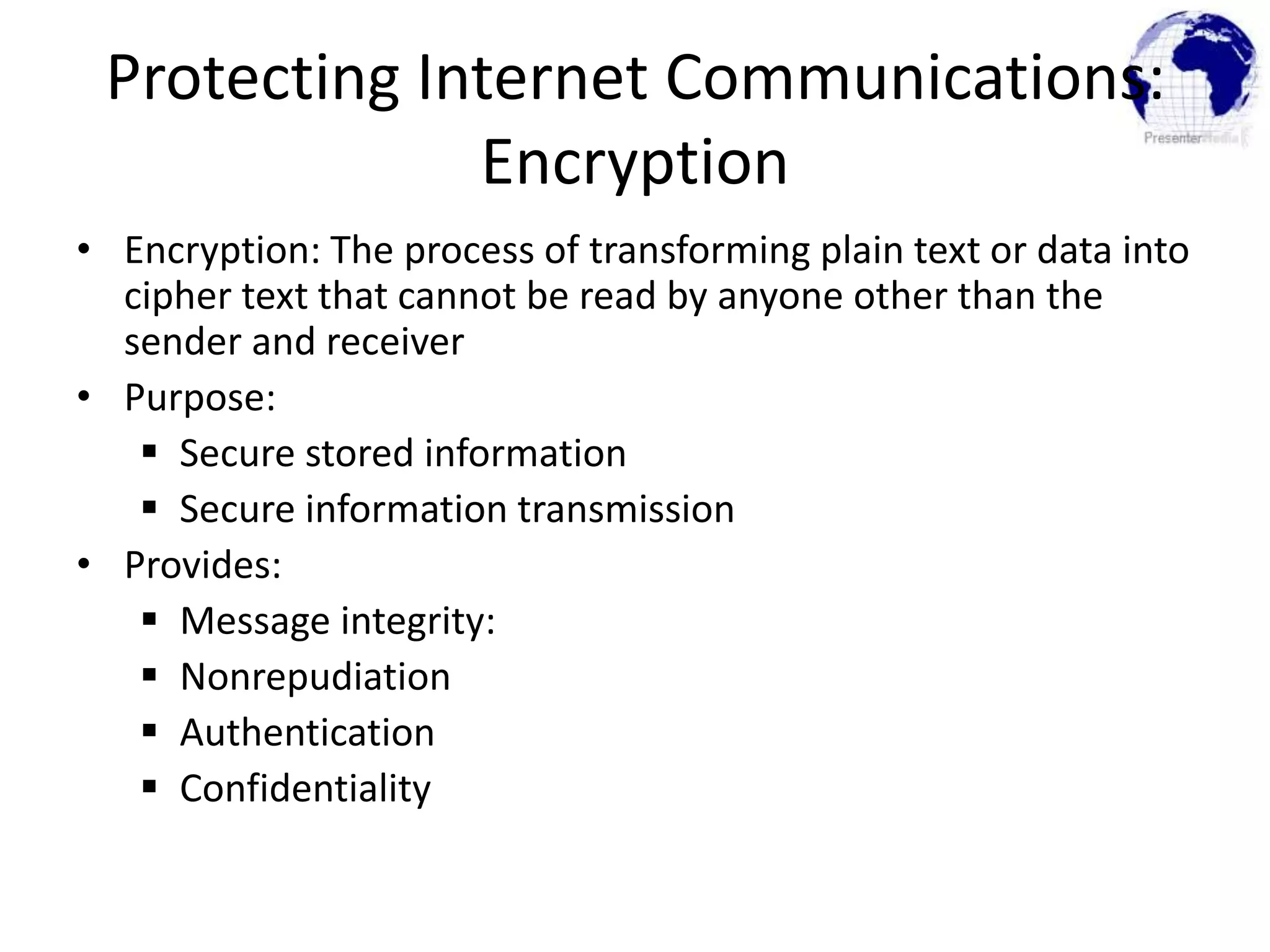 Security in e commerce | PPTX