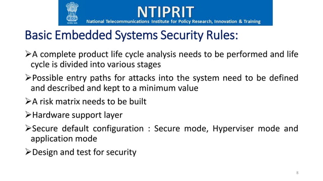 Security in Embedded systems | PDF