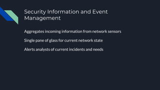 Security Information and Event Management | PDF