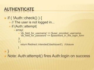 Security in laravel | PPT