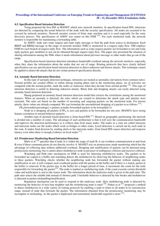 Security in manet via different intrusion detection techniques | PDF | Information and Network ...