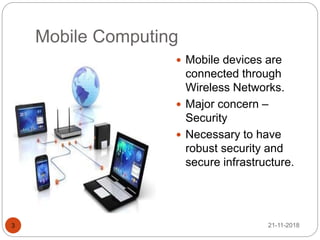 Security in Mobile Computing | PPT
