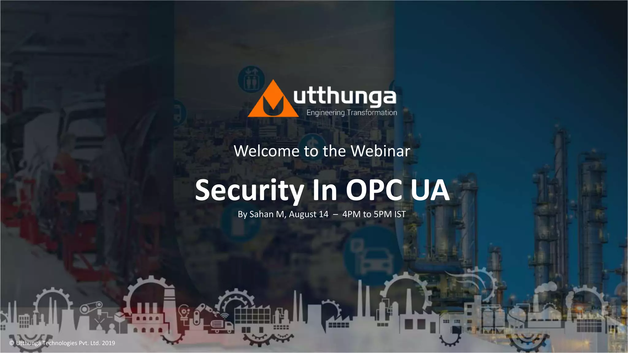 Security in OPC UA ppt | PPTX