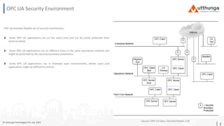 Security in OPC UA ppt | PPT
