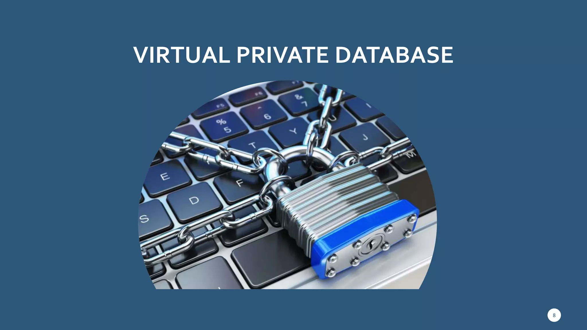 Security In Oracle Database Pptx